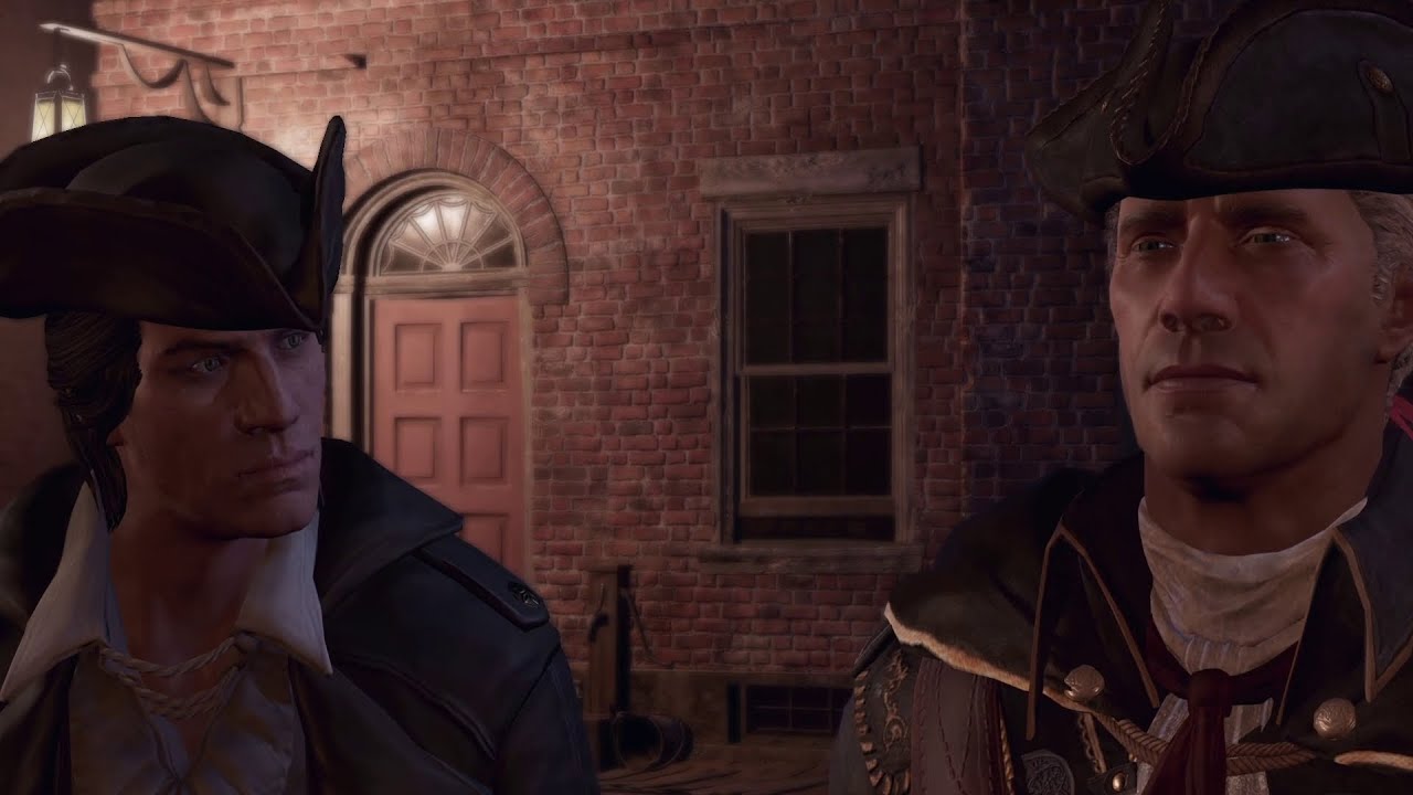 Connor und Haytham Cut Szenen Part 1 Assassins's Creed III Remastered ...