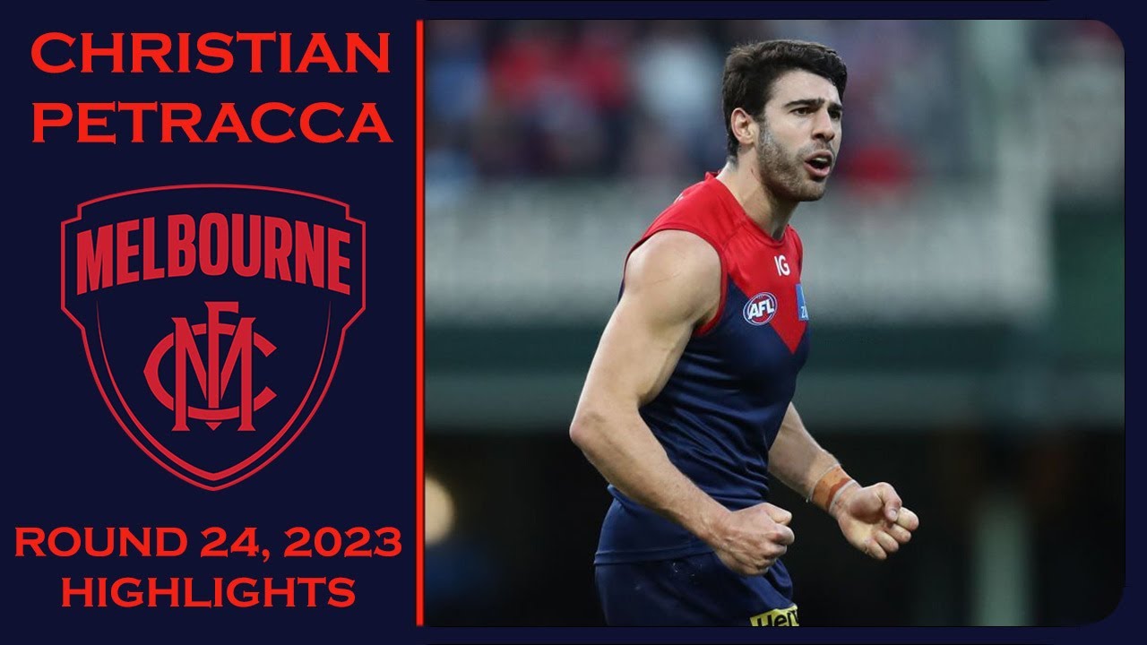 Christian Petracca Highlights | Round 24, 2023 - YouTube