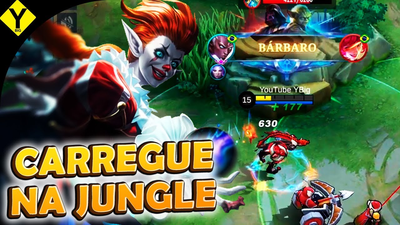 APRENDA JOGAR NA JUNGLE - GAMEPLAY EXPLICATIVA DE KARRIE | Mobile ...