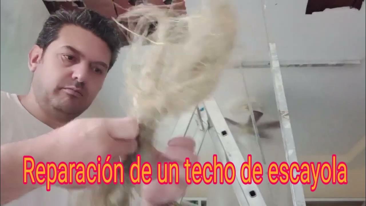 Así se hace Cómo Reparar un falso techo de escayola a dos niveles ...
