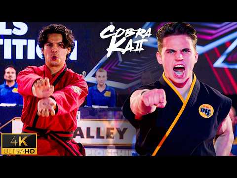 Cobra Kai Dominates First Round at All Valley Tournament - Cobra Kai 4k scene