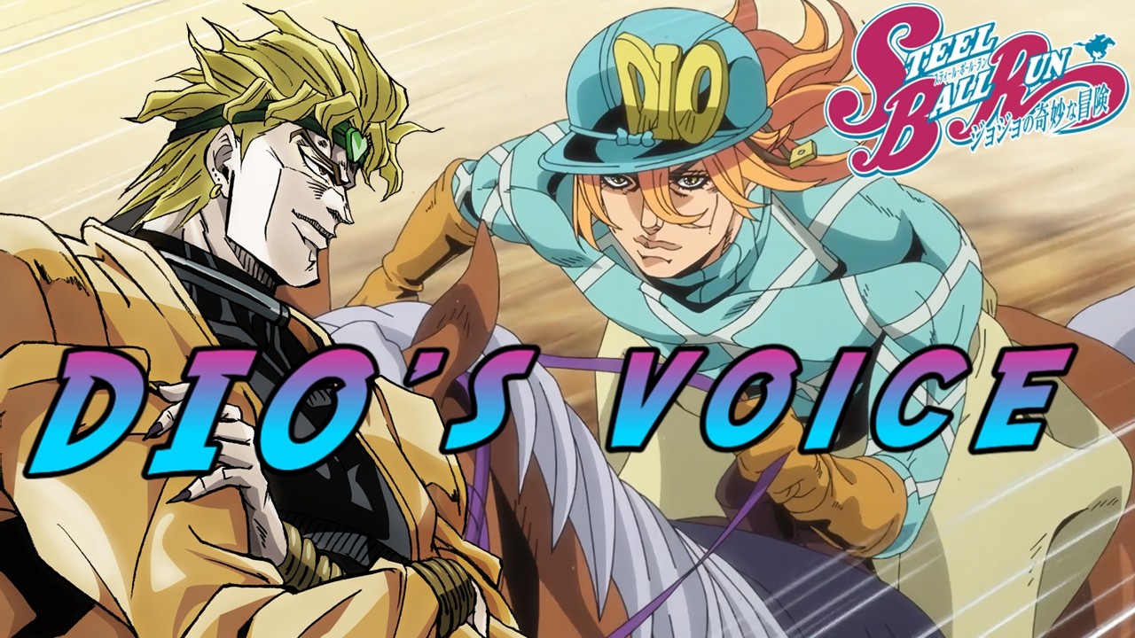 If Diego Brando had Dio's voice in the Steel Ball Run Anime - YouTube