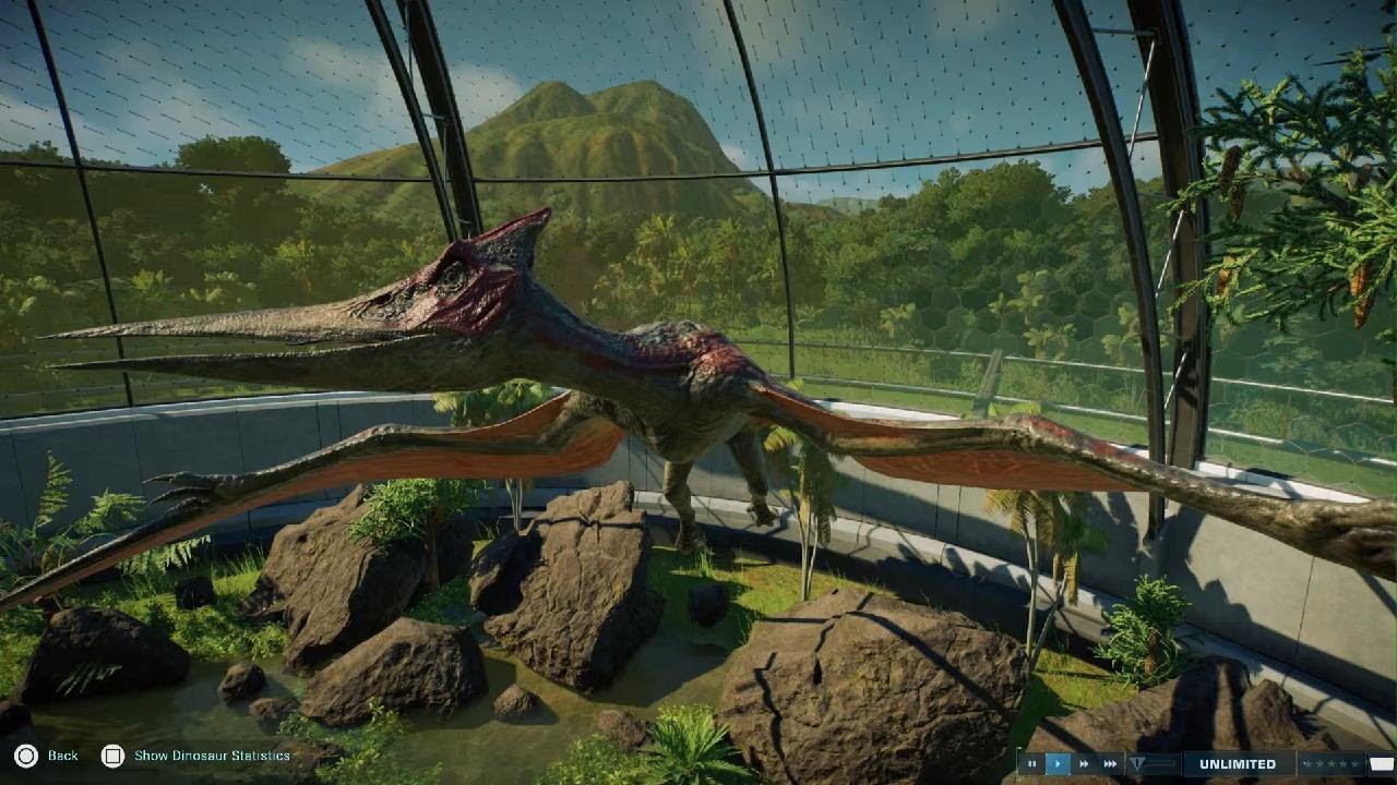 Jurassic World Evolution 2: Pteranodon - YouTube