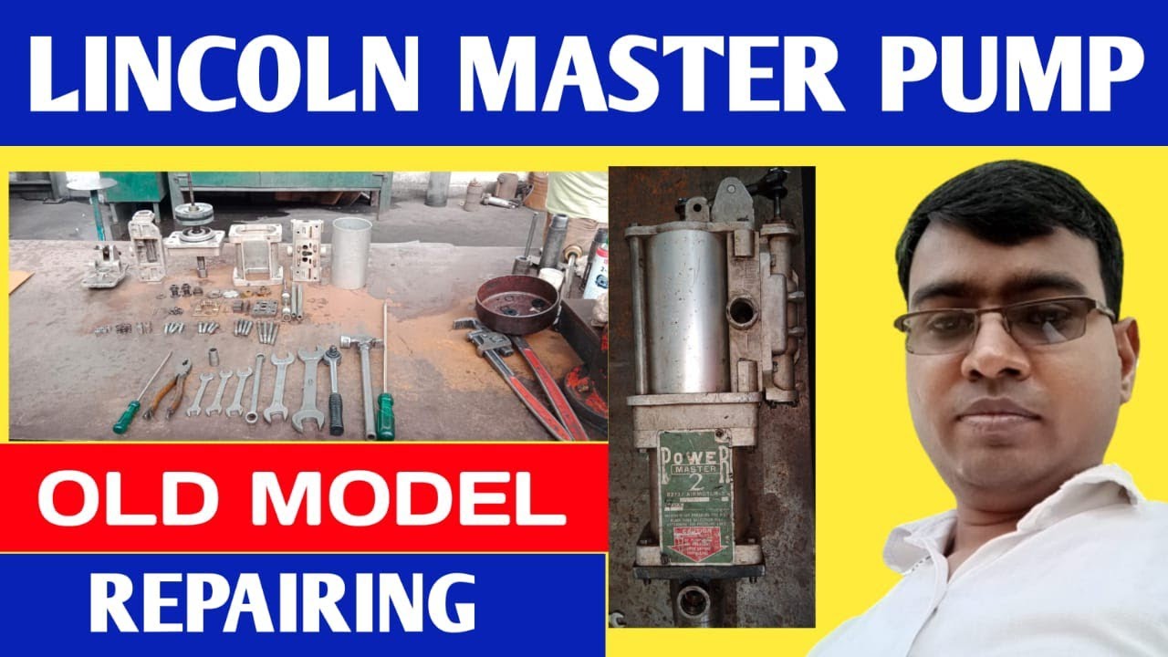 LINCOLN Power Master Pumpa ,(OLD Model), Industrial Lubrication Pump ...