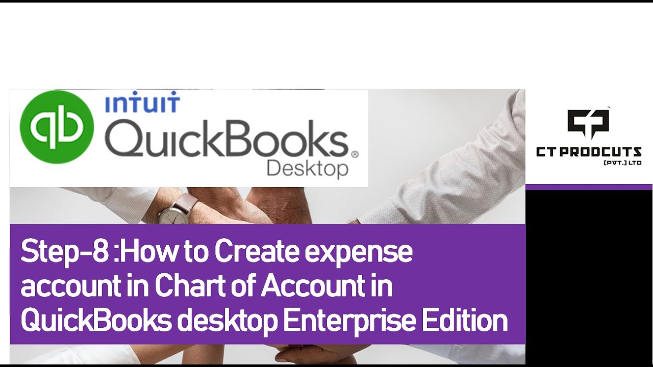 Step 8 How To Create Expense Account In Chart Of Account In QuickBooks Step 8 How To Create Expense Account In Chart Of Account In QuickBooks
