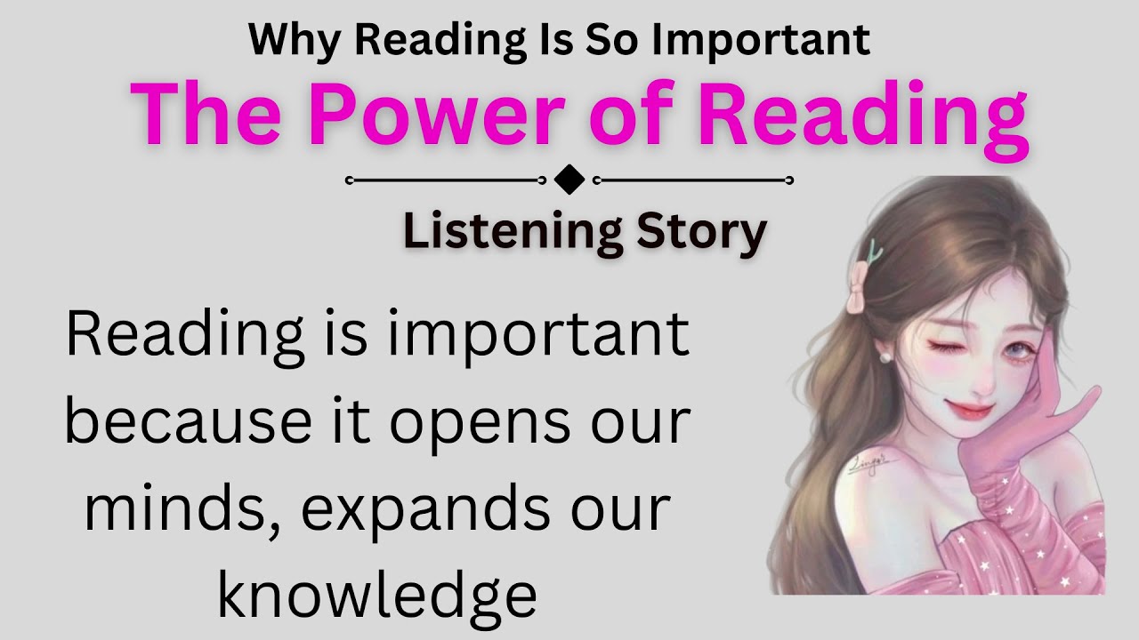 Learn English Stories / why reading is so important - YouTube