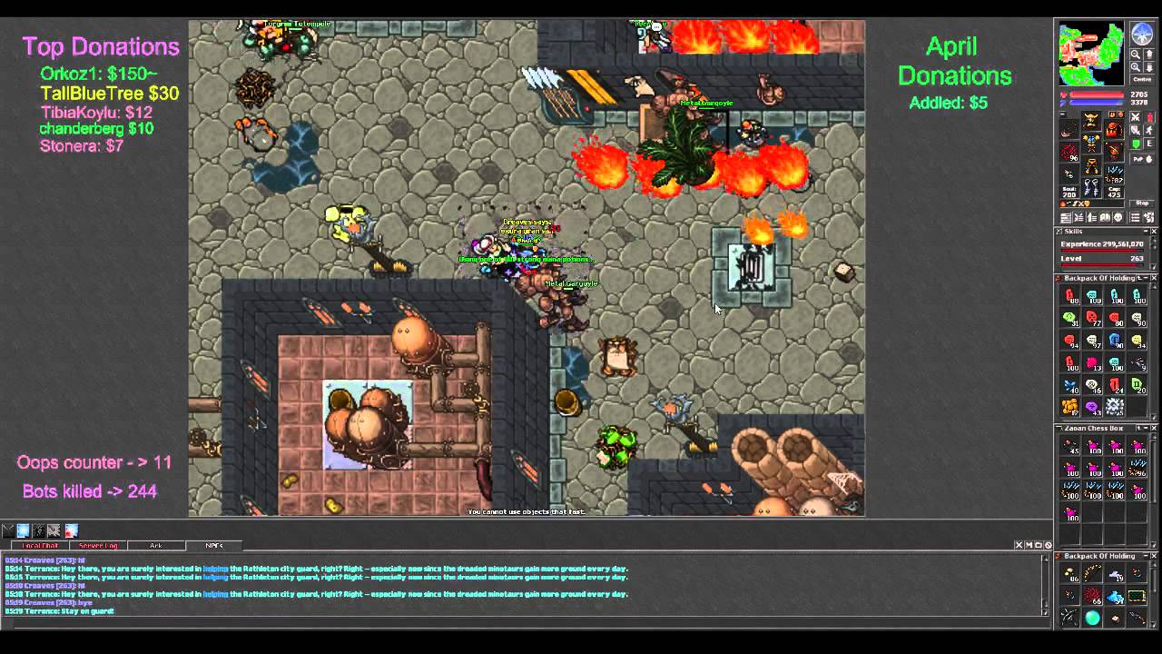 Tibia, Clean one hit KO - YouTube