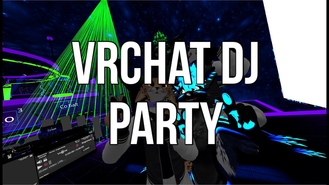 Vrchat DJ Party - YouTube