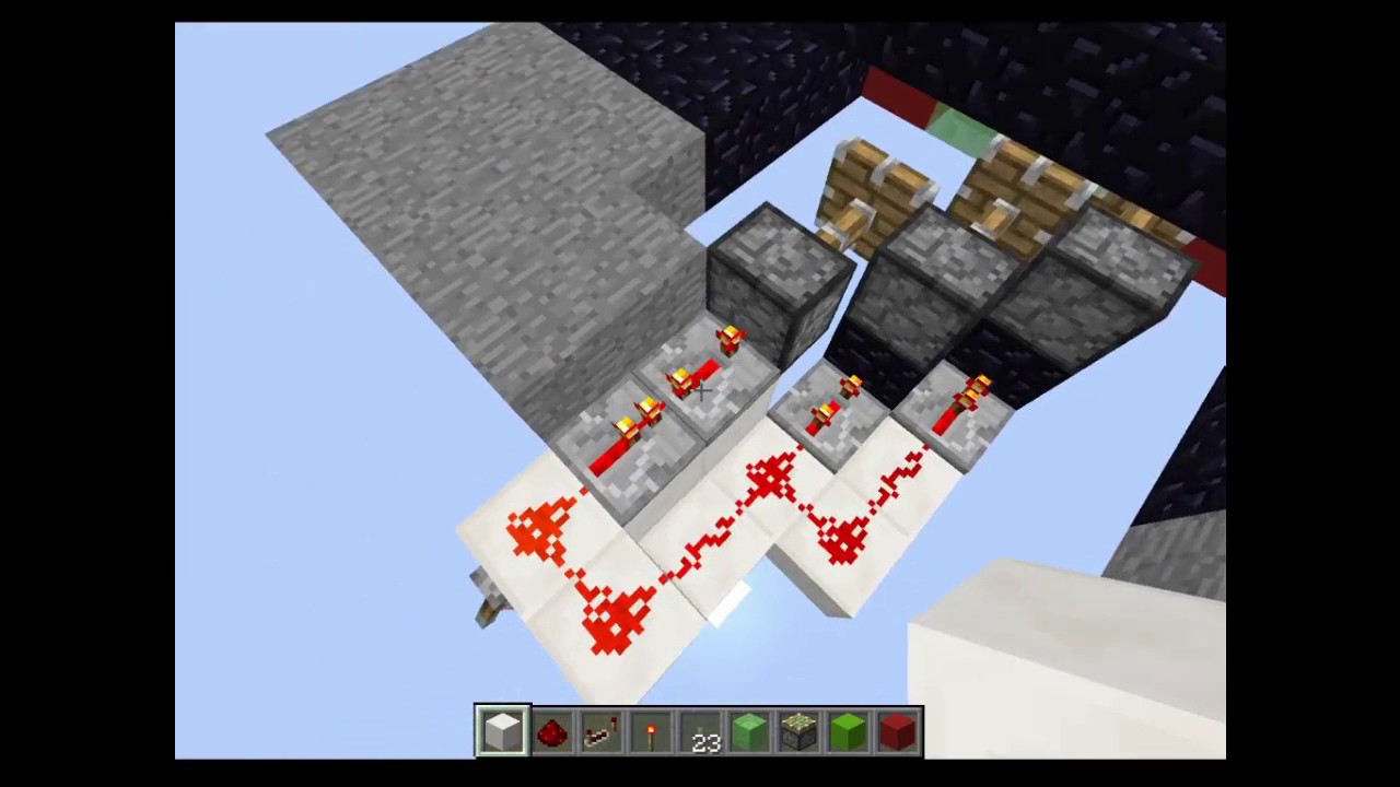 Missile Silo Tutorial - Minecraft - InstaRedstoner - YouTube