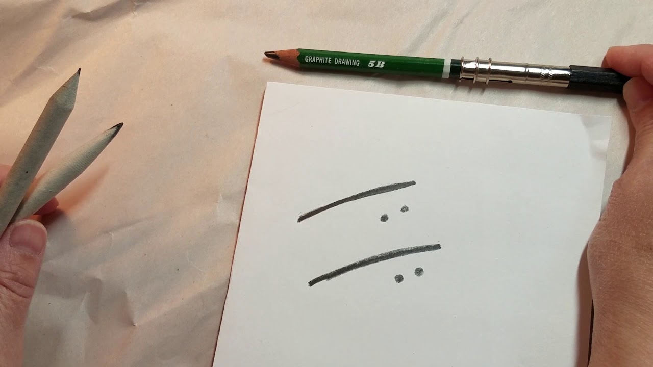 Blending with a stomp and tortillon - YouTube