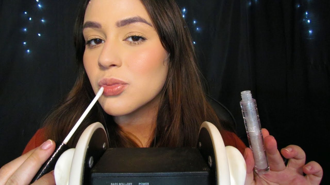 [ASMR] 100 CAMADAS DE BRILHO | COM MUITOS SONS DE BOCA - YouTube