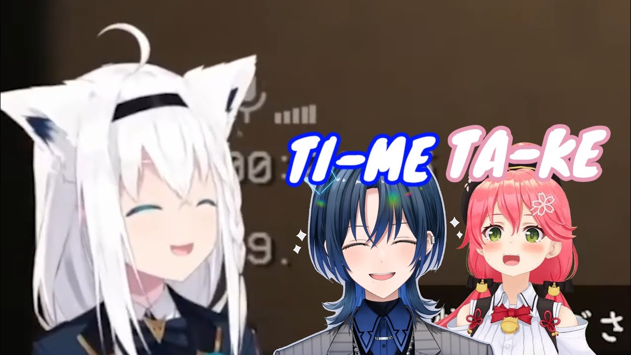 Miko and Ao-kun sharing the same braincell - YouTube