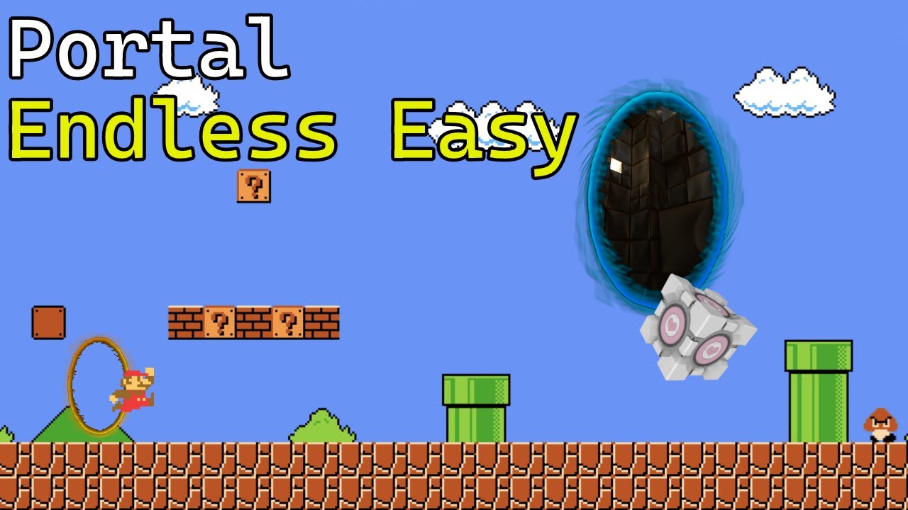 Portal theoretically has an endless easy mode - YouTube