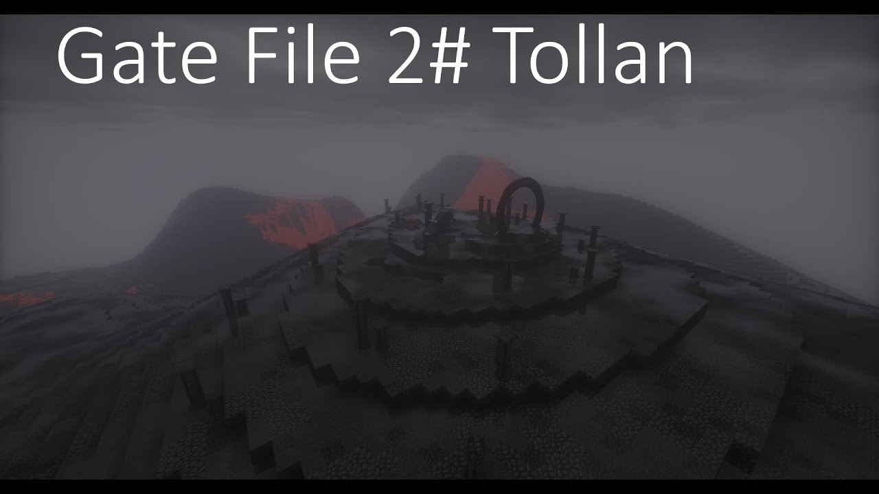 Minecraft Stargate Gate File 2# Tollan - YouTube