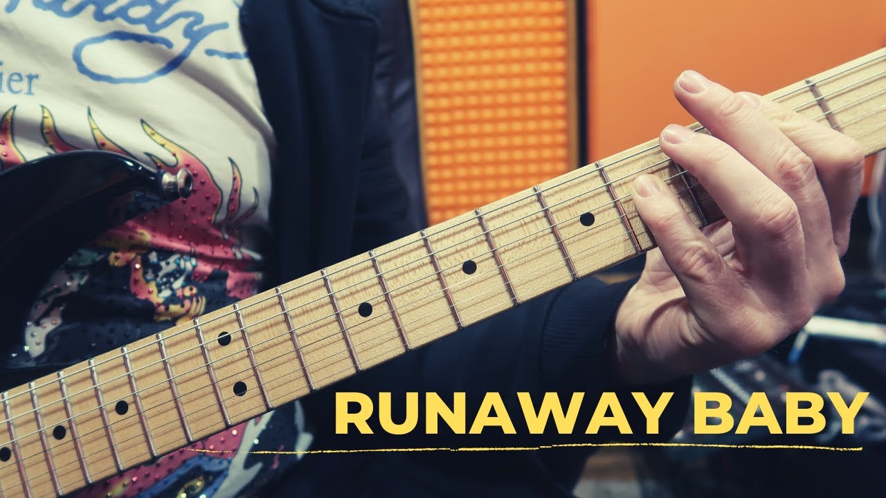 Runaway Baby (Bruno Mars guitar cover) - YouTube