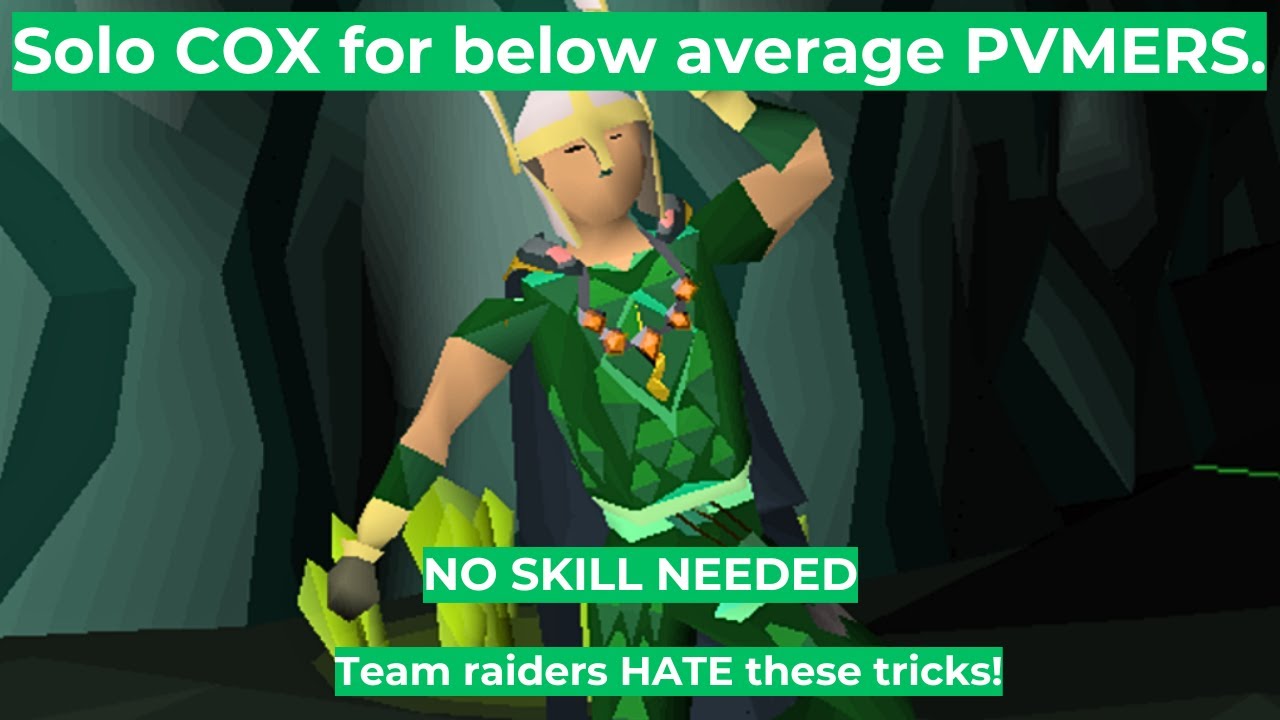 Solo Cox (OSRS) for the below average PVMER. This NOOB can do this raid ...