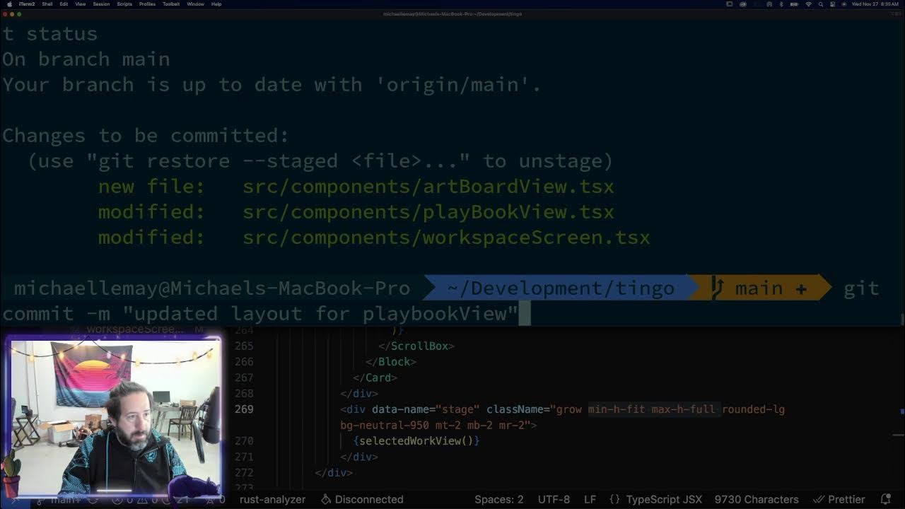 App in Tauri (Typescript + Rust) - YouTube