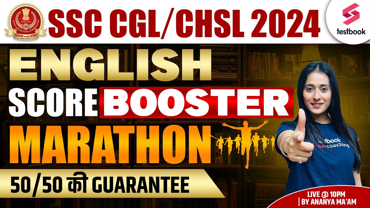 SSC CGL/CHSL 2024 | English | SSC English Score Booster Classes | SSC ...