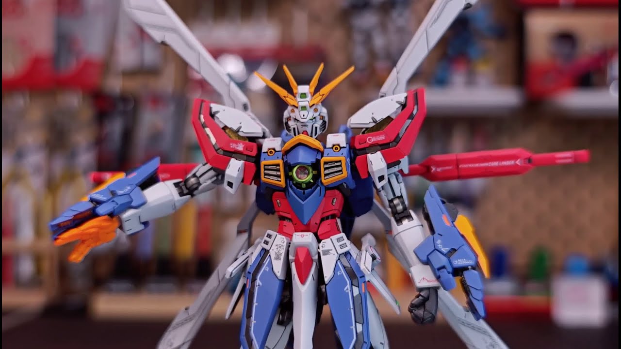 RG God Gundam, custom Paint Build 🔥 - YouTube