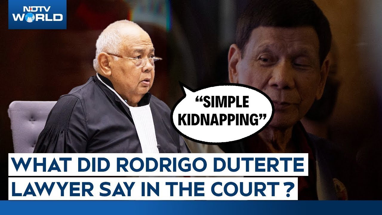 Rodrigo Duterte | "Pure And Simple Kidnapping": Rodrigo Duterte's ...