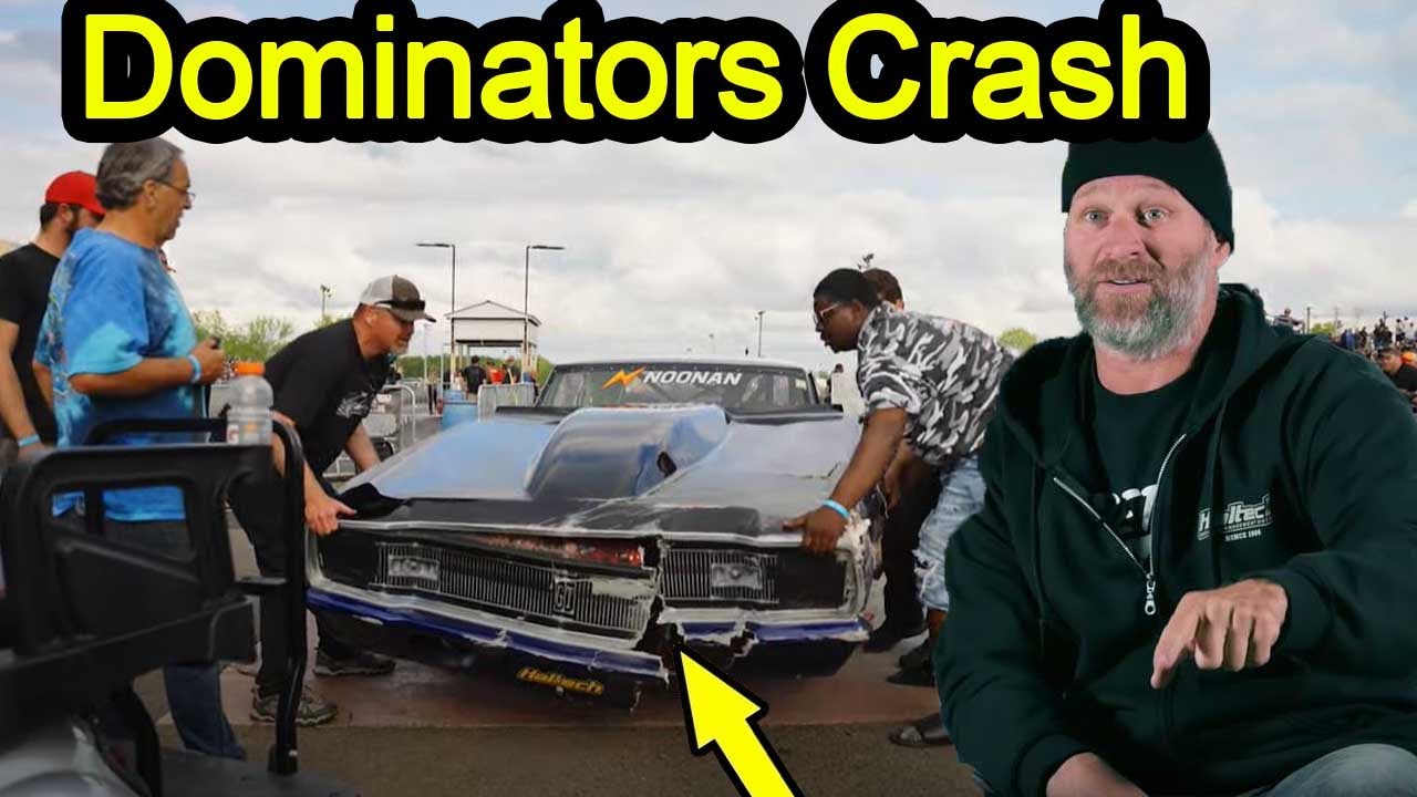 Street Outlaws - Dominator CRASH at Empire Dragway | No Prep Kings ...