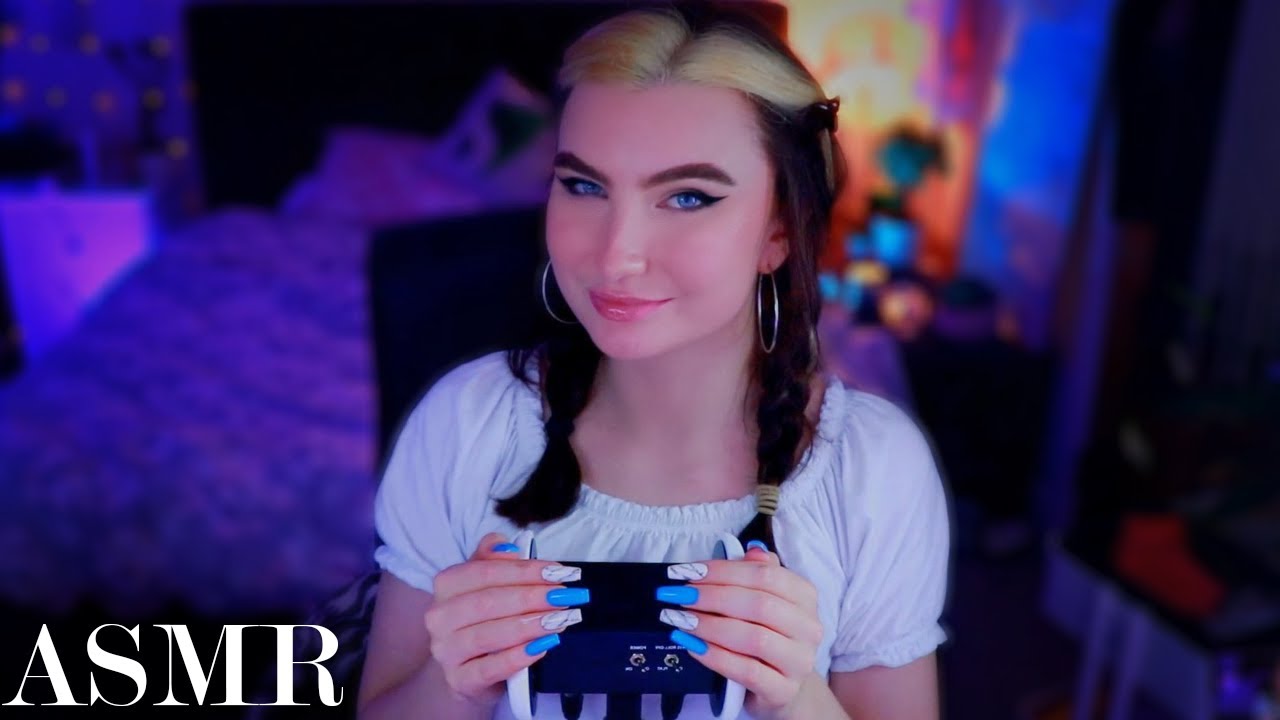 ASMR Ear Massage - Lotion Massage w/ Ear Tapping & Mouth Sounds for ...