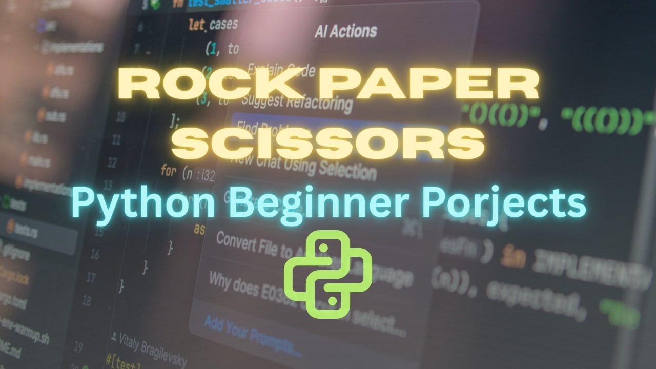 Python Rock Paper Scissors Game | Python Explained Clearly ...