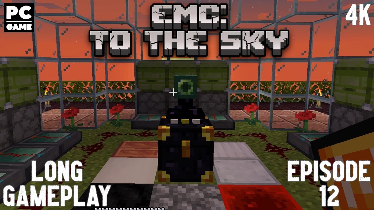 Modded Minecraft Long Gameplay: EMC: To The Sky - Episode 12 No ...