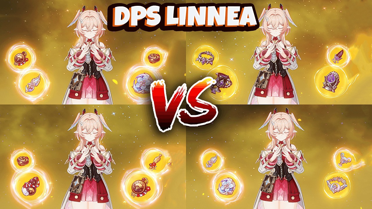 Best Artifact Set For C0 DPS Linnea? - YouTube