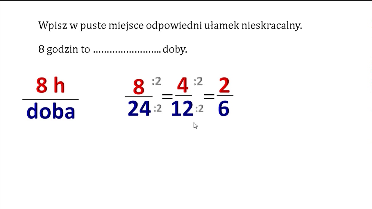 8 Godzin To Doby U amek Zwyk y Nieskracalny YouTube
