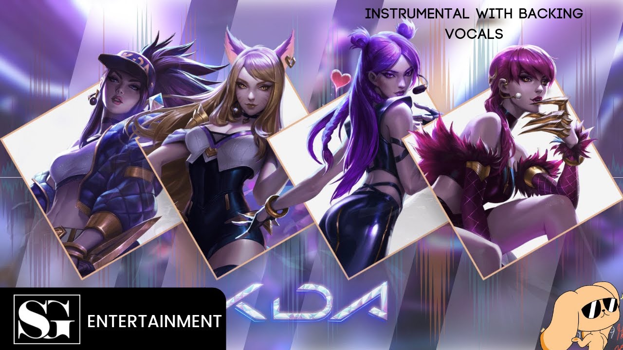 K/DA - POP/STARS (Instrumental With Backing Vocals) | 심장골든 - YouTube