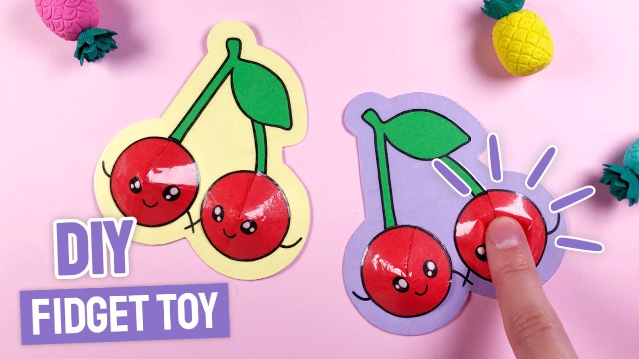 How to Make Viral TikTok Fidget Toy at Home | DIY Simple Dimple - YouTube