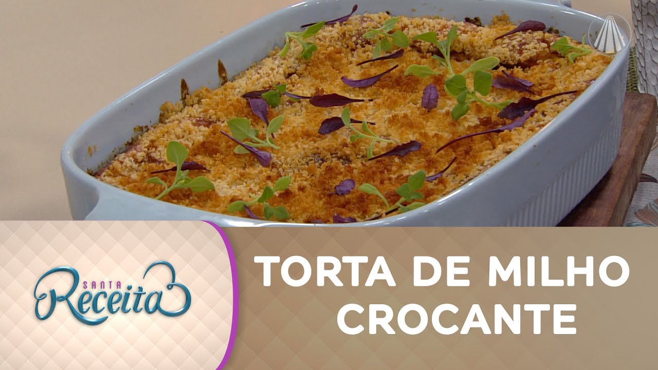 Sabe aquela receita saborosa só de olhar, faça em casa: torta de milho ...
