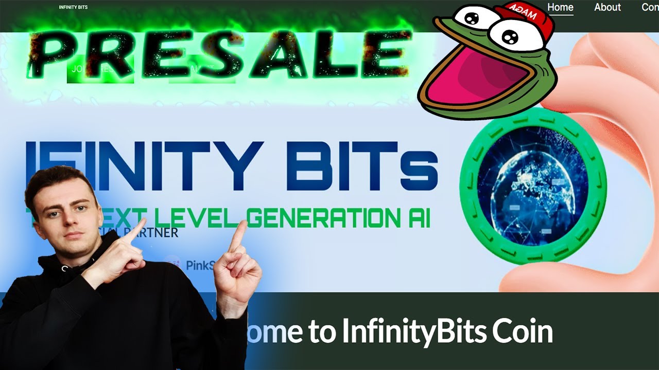 Предпродажа монет Infinity Bits - YouTube