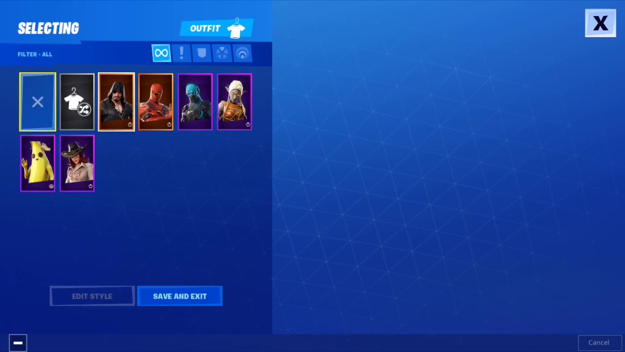 My Fortnite locker with memes - YouTube