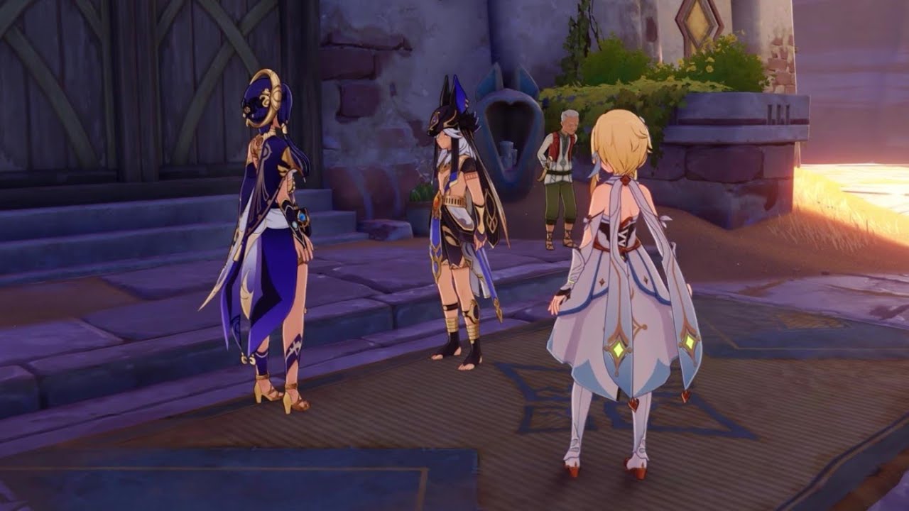 [Sumeru] Candace comforting Cyno | Genshin Impact - YouTube