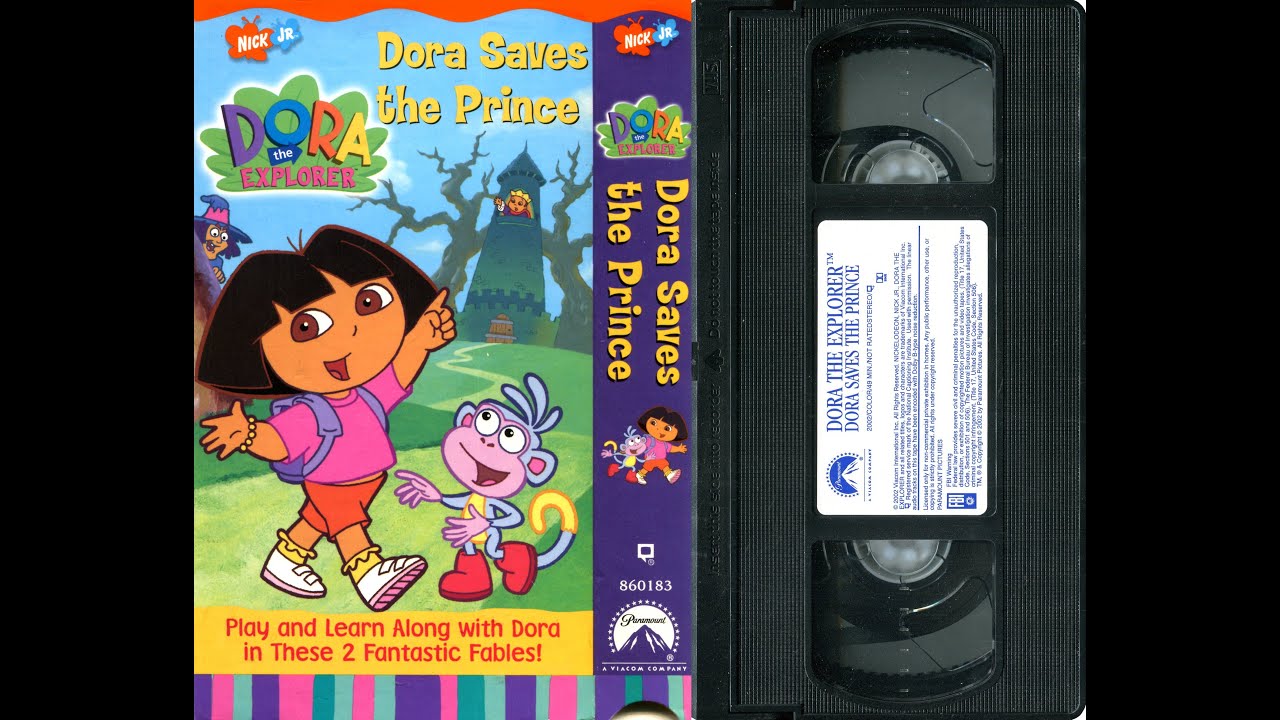 Opening to Dora the Explorer - Dora Saves the Prince (US VHS; 2002 ...