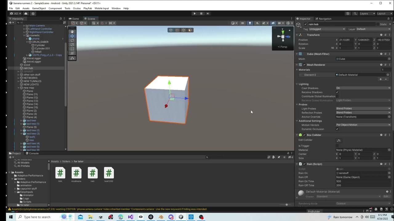 how to add rain to your gtag fan game! - YouTube
