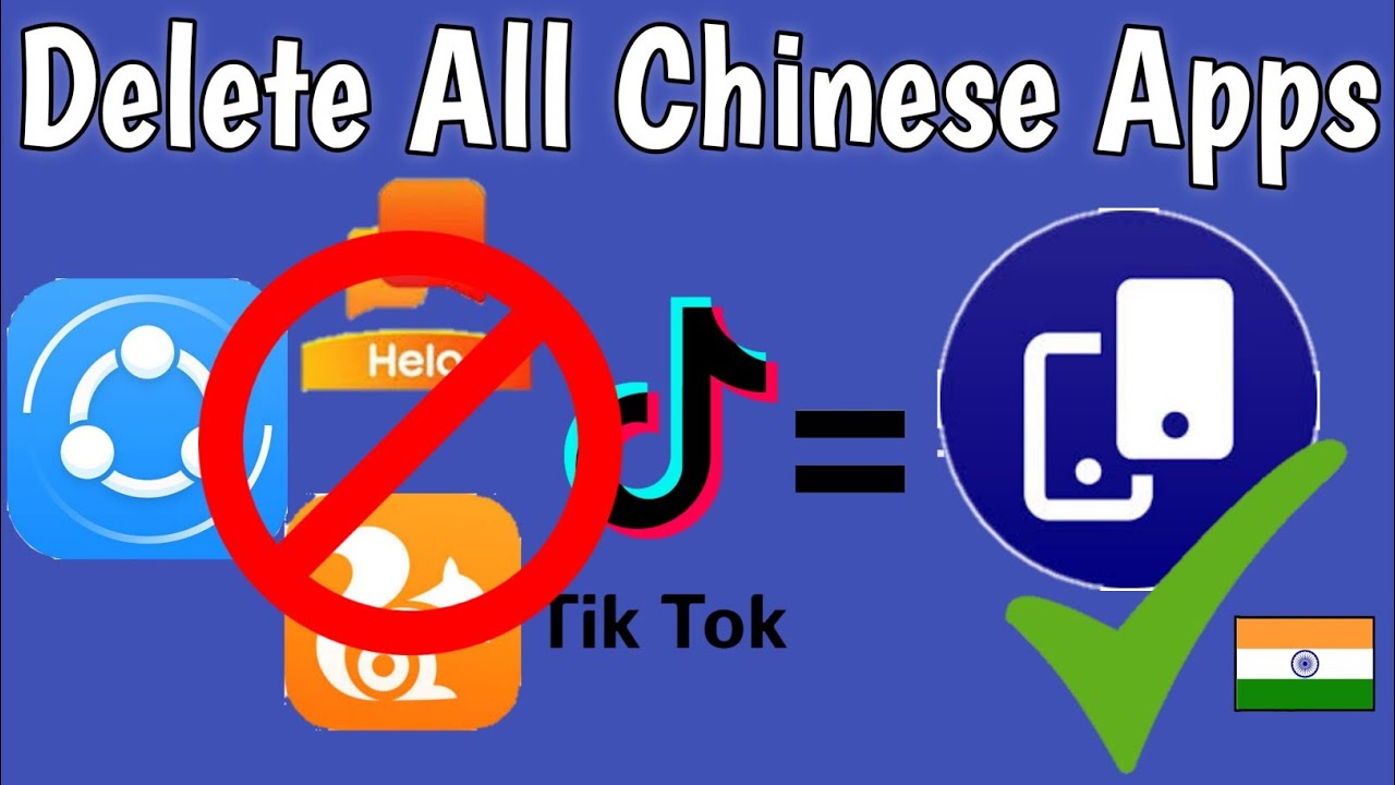 DELETE ALL CHINESE APP NOW! 🙏 - YouTube