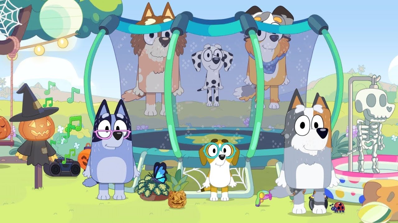 Bluey : Halloween Jumping Fun 07 - YouTube