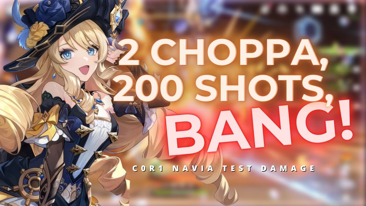 2 CHOPPA, 200 SHOTS - BANG! | Navia Test Damage - YouTube