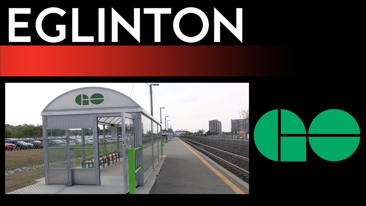 GO Lakeshore - Eglinton GO Station Walkthrough - YouTube