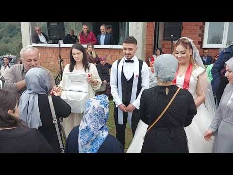 Nazlıcan & Yasin Tosun Düğünü Takı Töreni Orta Merasimi, Köy Düğünü Akçaabat