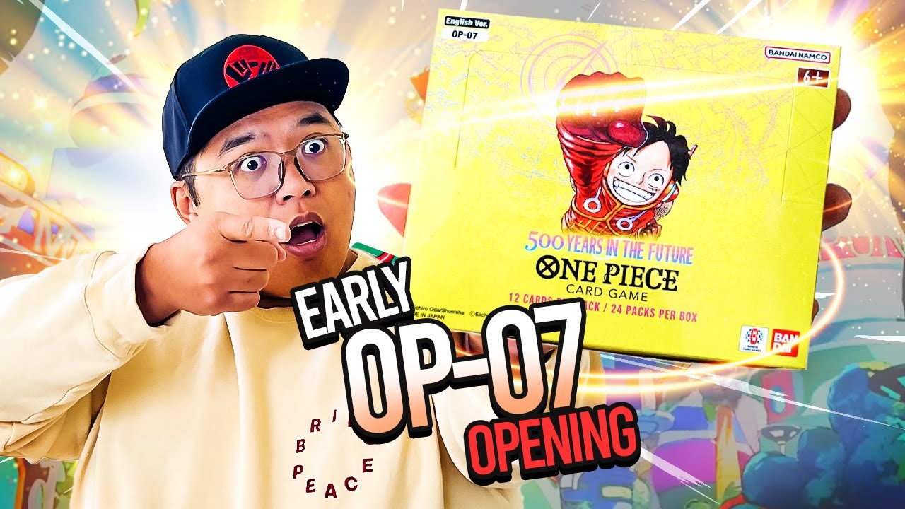 *PRE-RELEASE* OP-07 Booster Box Opening: 500 Years In the Future ...