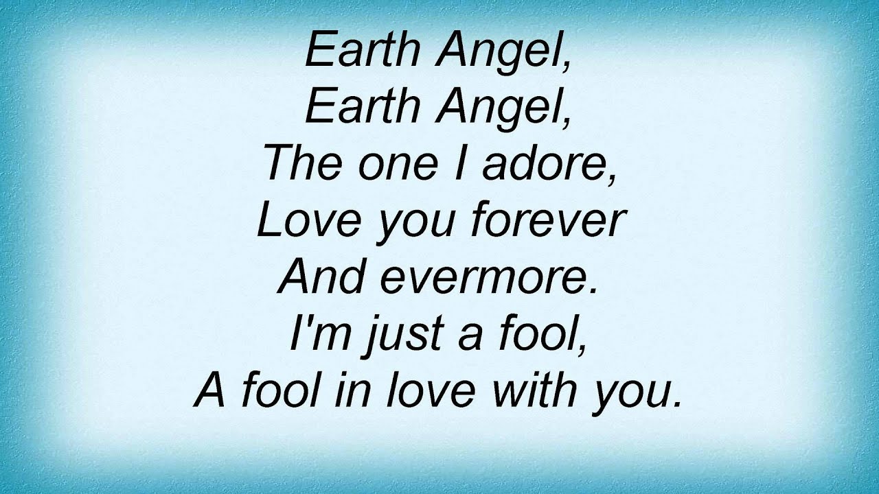 Chuck Berry - Earth Angel Lyrics - YouTube