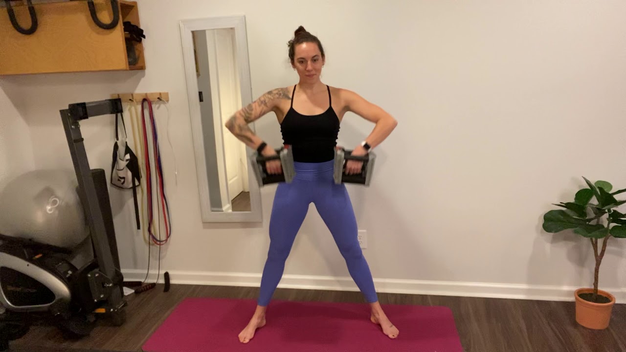 Squat to High Row - YouTube