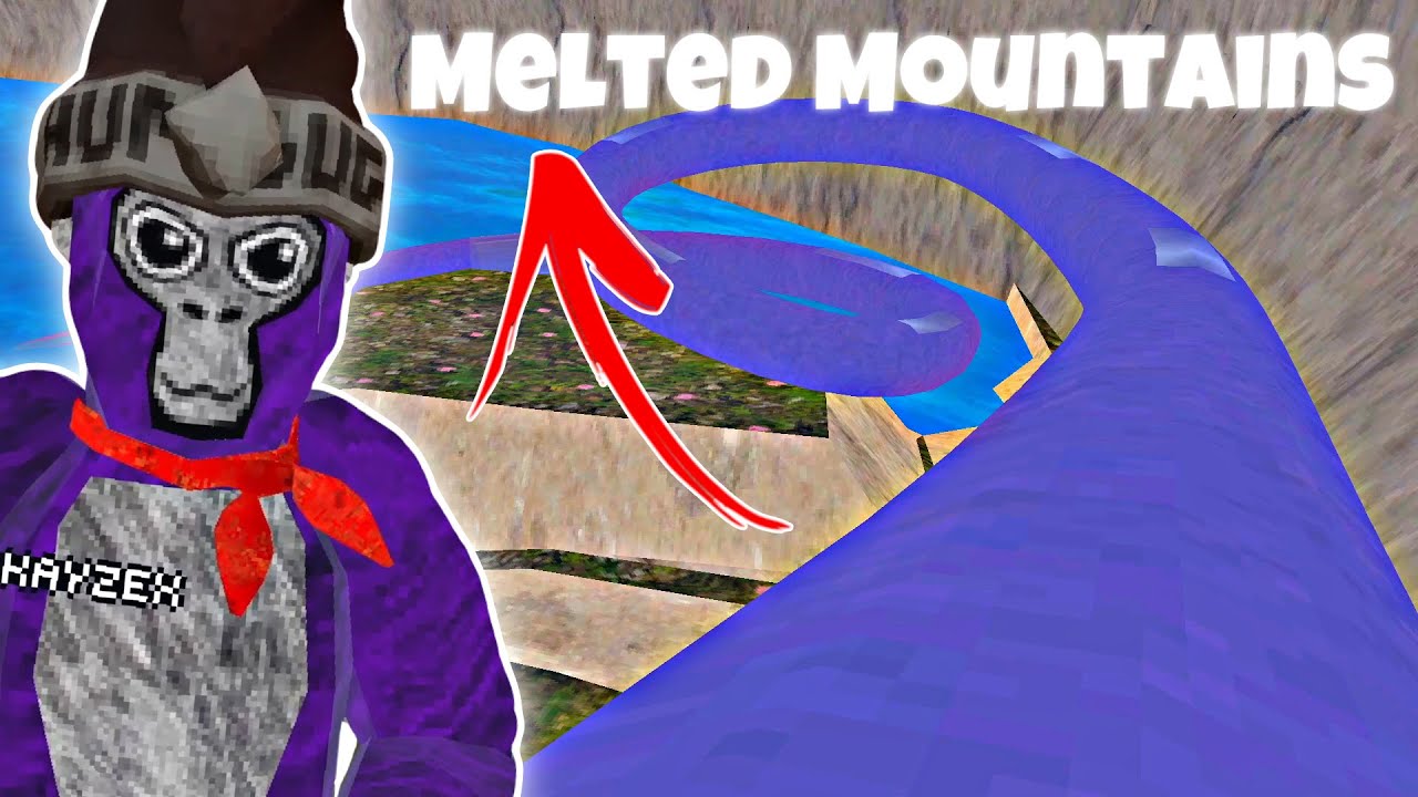 The Mountains map MELTED!! (Gorilla Tag VR) - YouTube