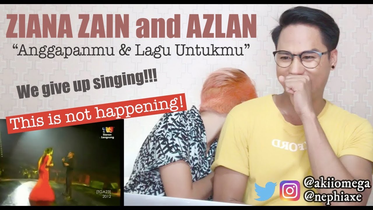 Ziana Zain feat Azlan (typewriter) - Anggapanmu & Lagu Untukmu ABPBH25 ...