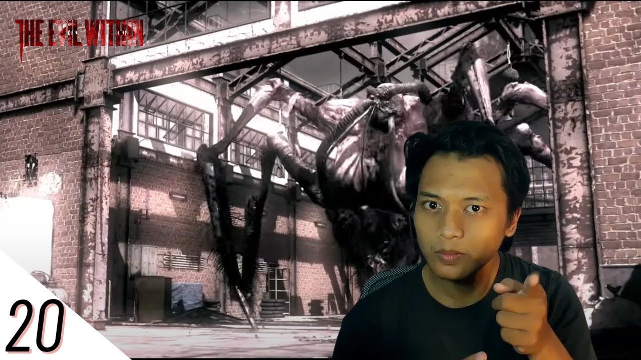 Dikejar monster Laba-laba raksasa - The Evil Within - Part 20 - YouTube