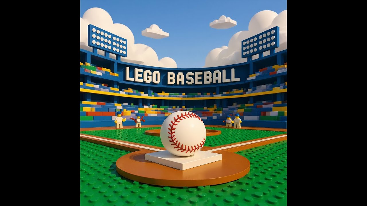 Lego Baseball Stadium Part 3 - YouTube